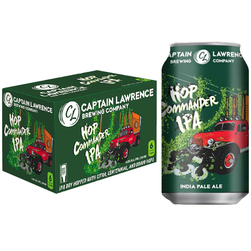 Captain Lawrence Hop Commander IPA 6 Pack 12oz Cans -- delivered in minutes