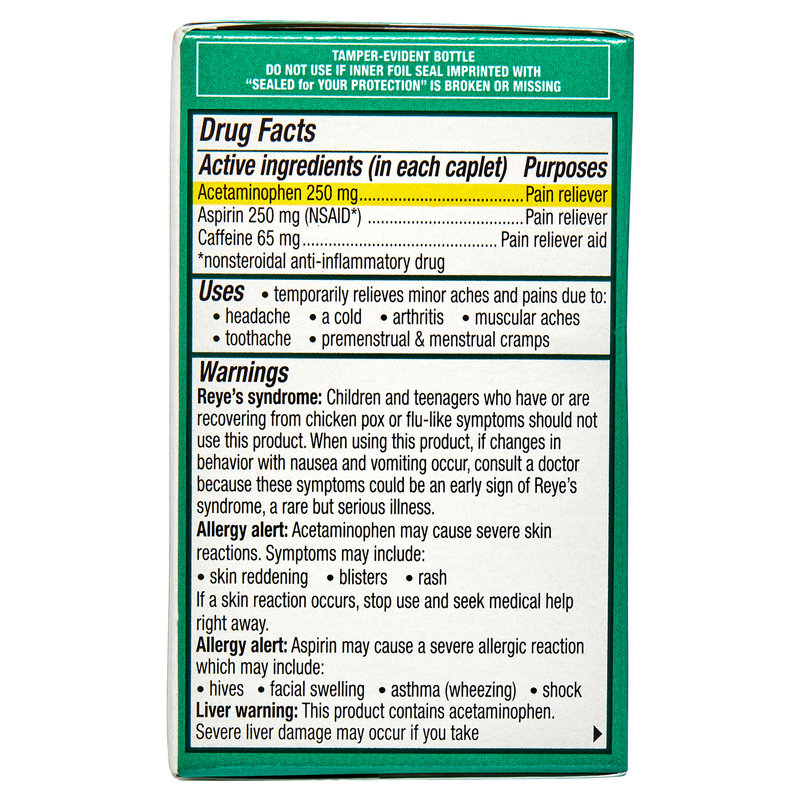 Excedrin Extra Strength Caplets 24ct : Health fast delivery by App or ...