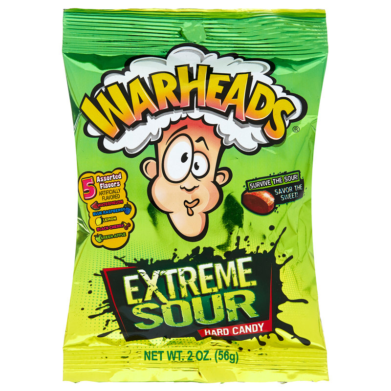 Warheads Extreme Sour Hard Candy 2oz : Snacks fast delivery by App or ...