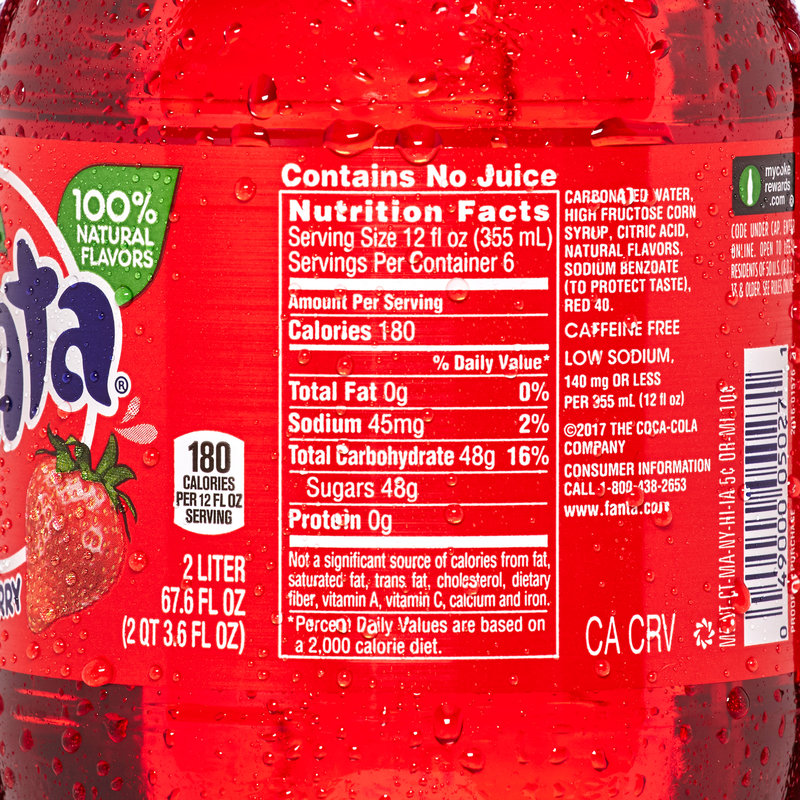 Fanta Strawberry 2L Btl : Drinks fast delivery by App or Online
