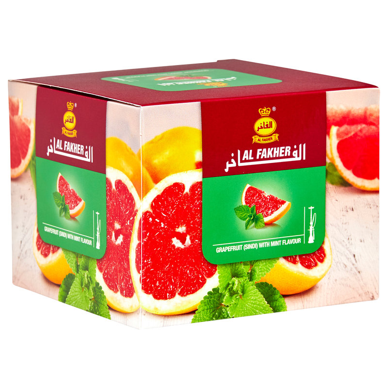 Al Fakher Grapefruit Mint Shisha Tobacco 250g : Smoke Shop fast ...