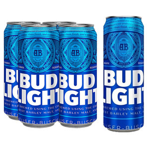 Budweiser 4pk 16oz Can 5.0% ABV : Alcohol fast delivery by App or Online