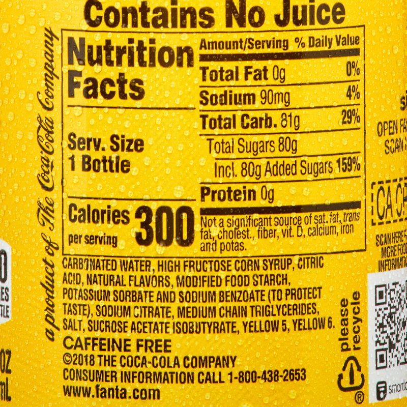 Fanta Pineapple 20oz Btl : Drinks fast delivery by App or Online