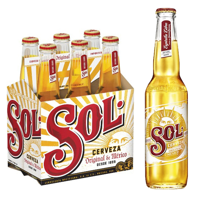 Sol 6pk 12oz Btl 4.5% ABV -- delivered in minutes