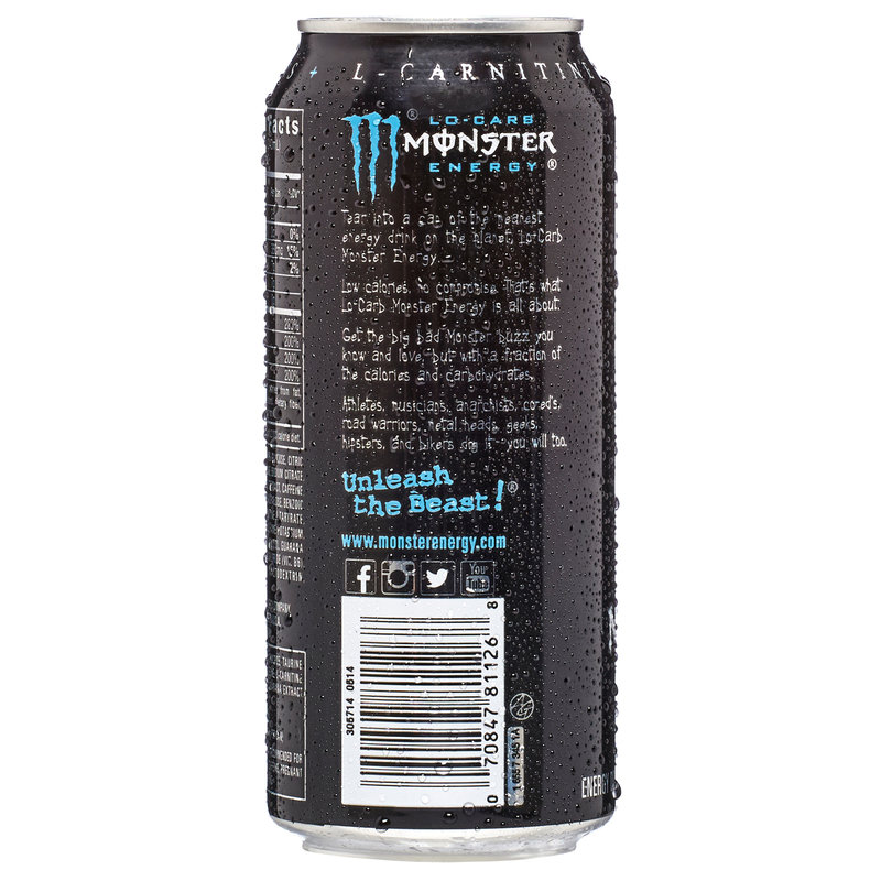 Blue Monster Nutrition Facts