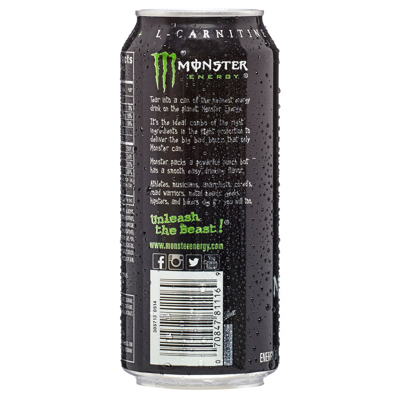 Monster Energy 16oz Can : Drinks fast delivery by App or Online