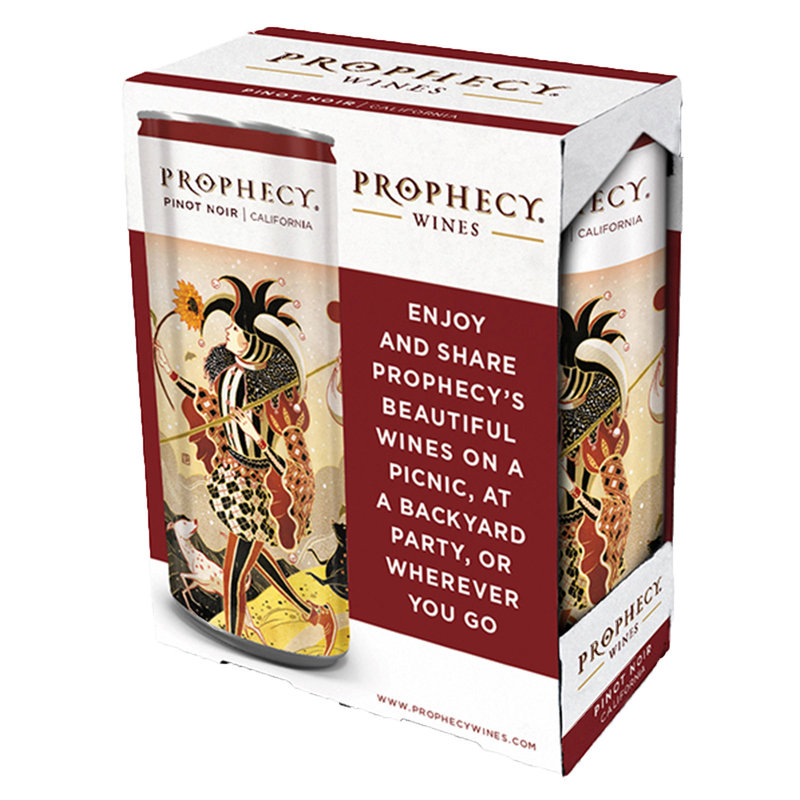 Prophecy Pinot Noir 2pk 250ml Can : Alcohol fast delivery by App or Online