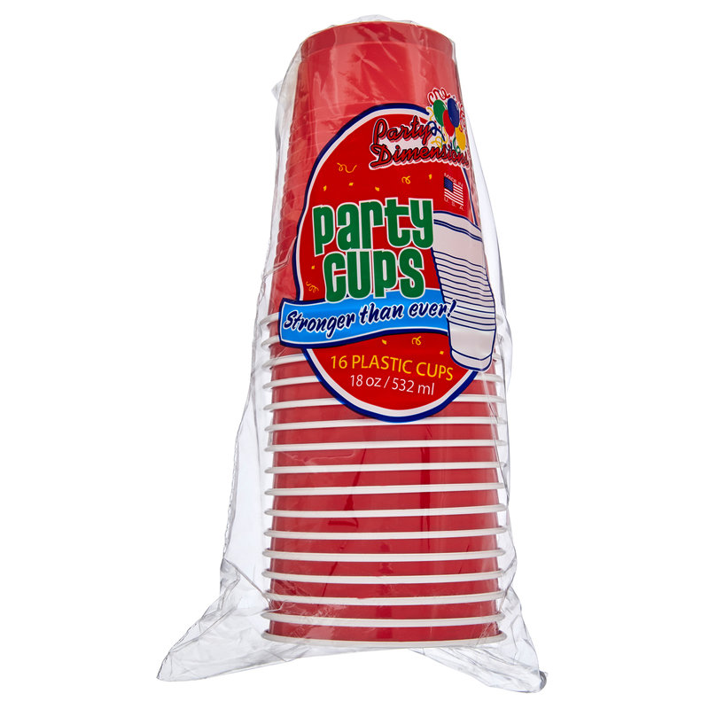 Party Dimensions Red Party Cups 16ct : Home & Office fast delivery by ...