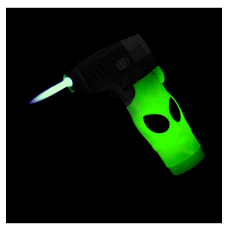 SmokeZilla Glow in the Dark Alien Torch Lighter : Smoke Shop fast ...