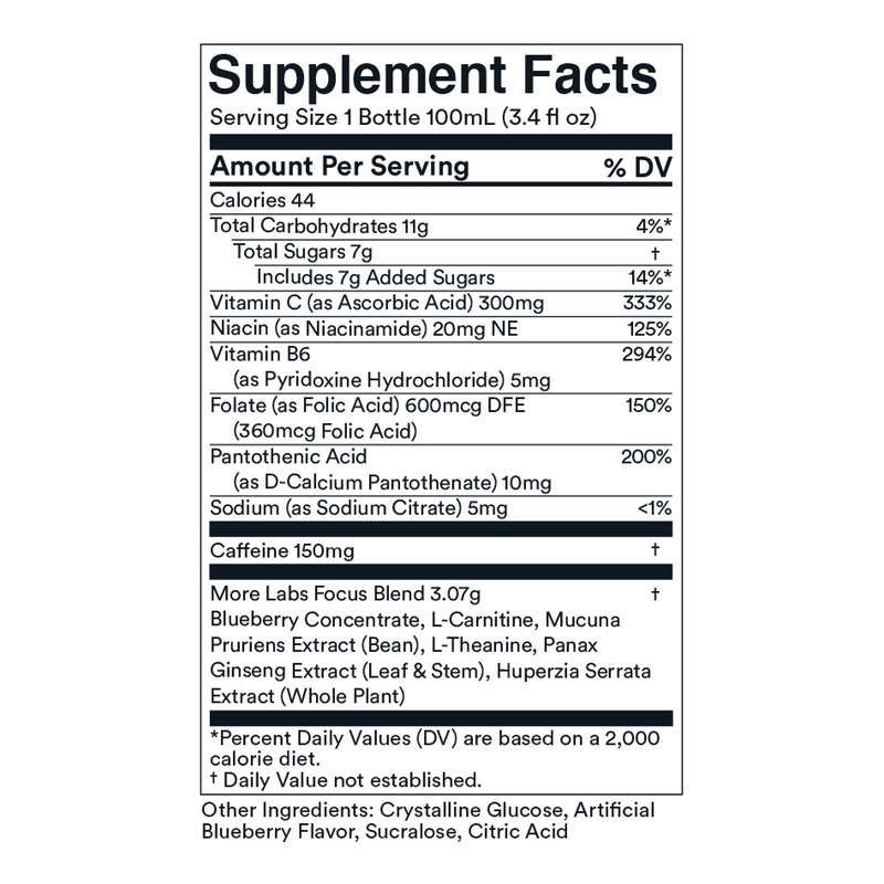 Liquid Focus Berry Smart Drink 3.4oz : Drinks fast delivery by App or ...