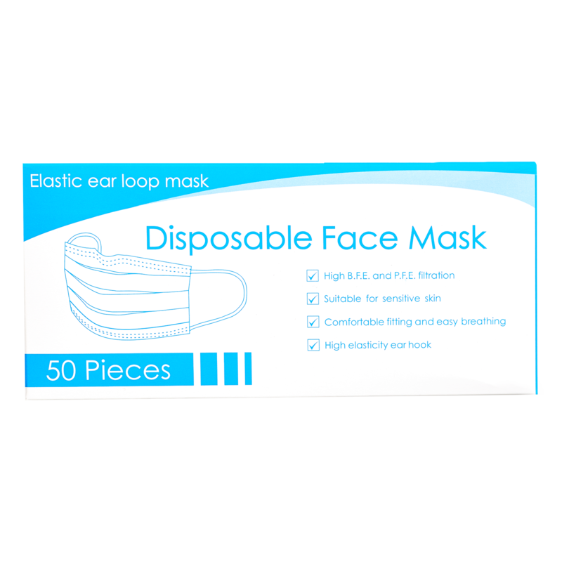 Disposable Face Masks 50ct : Health fast delivery by App or Online