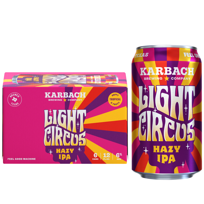 Karbach Light Circus Hazy IPA 6pk 12oz Can 6.0% ABV : Alcohol fast ...