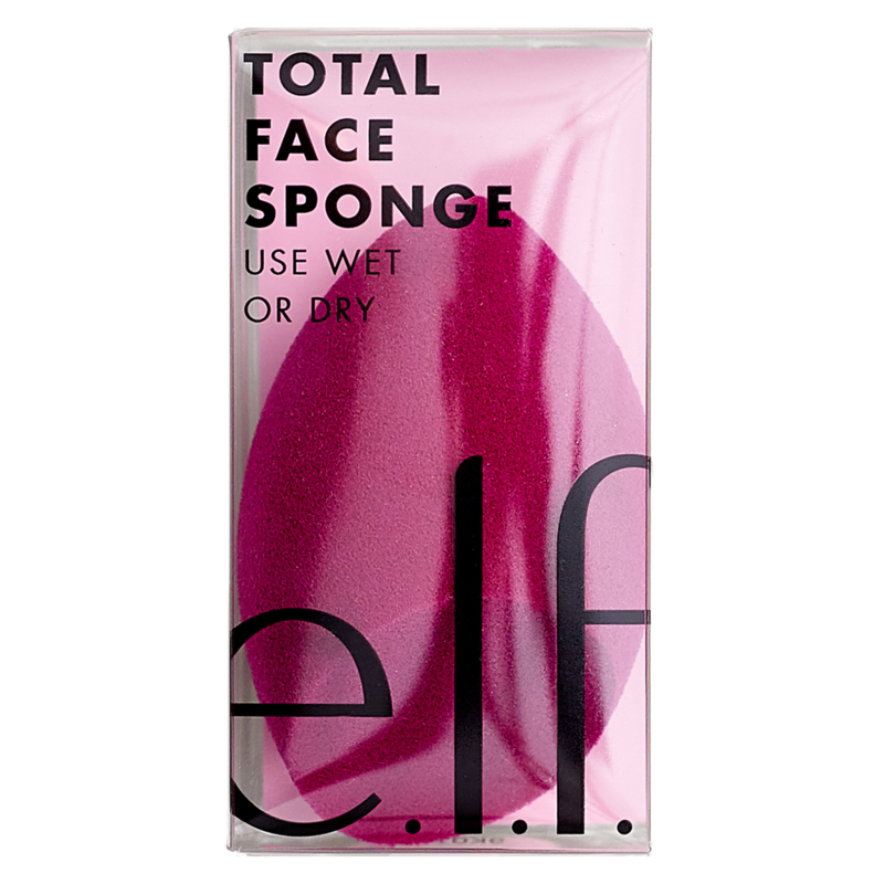 e.l.f. Total Face Sponge 1ct : Bath & Beauty fast delivery by App or Online