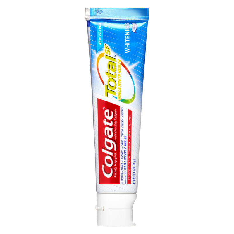 Colgate Total Whitening Toothpaste 4.8oz : Health fast delivery by App ...