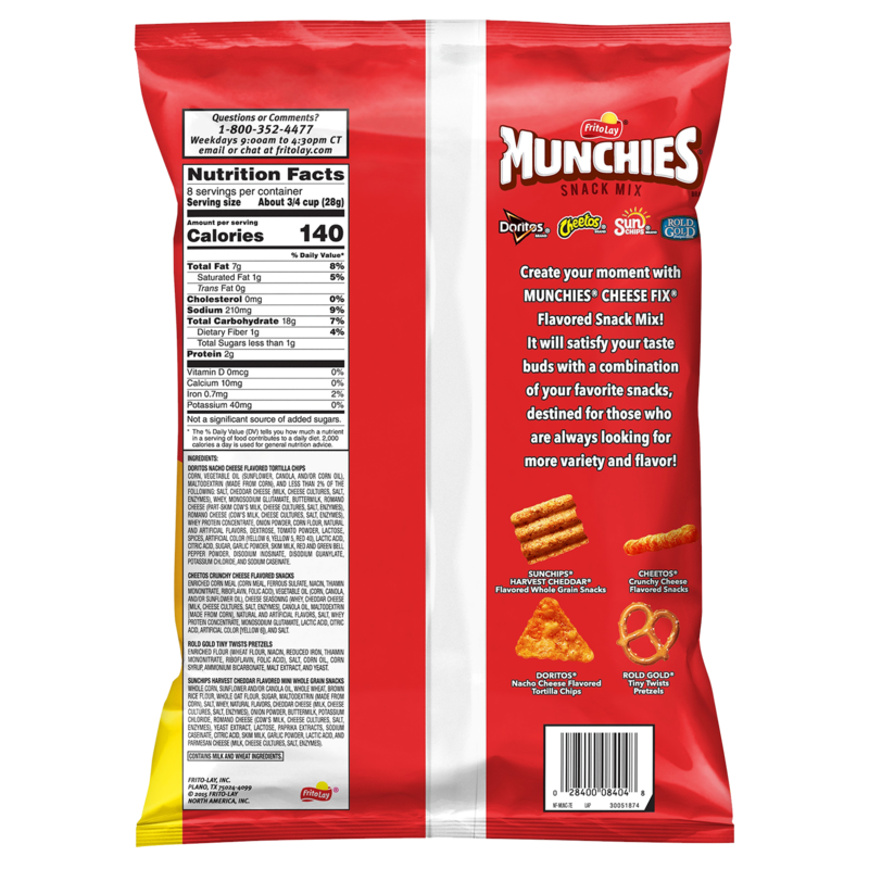 Munchies Cheese Fix Snack Mix 8oz : Snacks fast delivery by App or Online