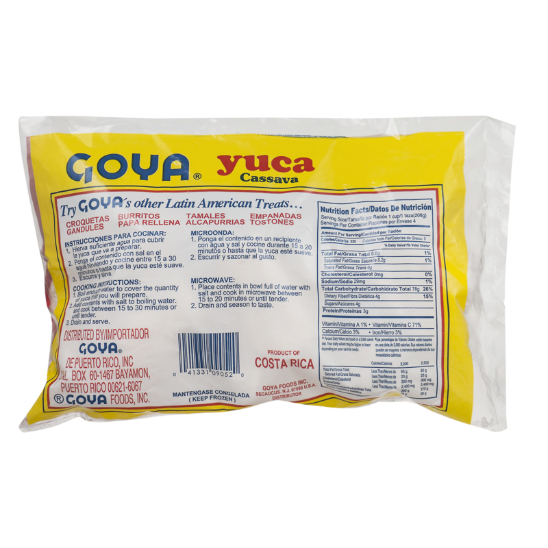 Goya Frozen Yuca 5lb : Grocery fast delivery by App or Online