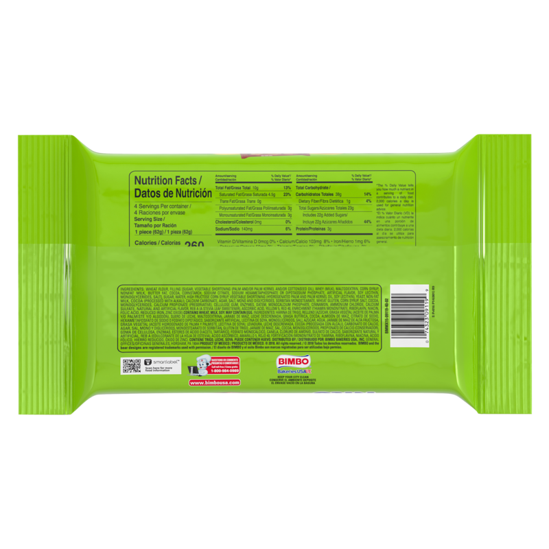 Bimbo Nito Creme-Filled Sweet Roll 4ct : Snacks fast delivery by App or ...