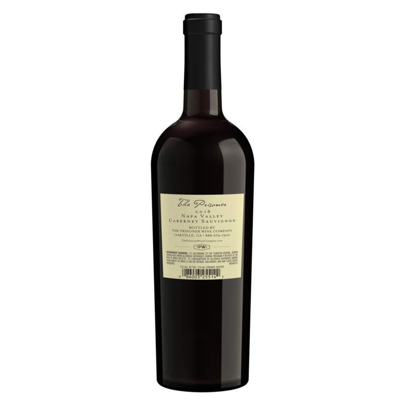 The Prisoner Napa Valley Cabernet Sauvignon 750ml : Alcohol fast ...