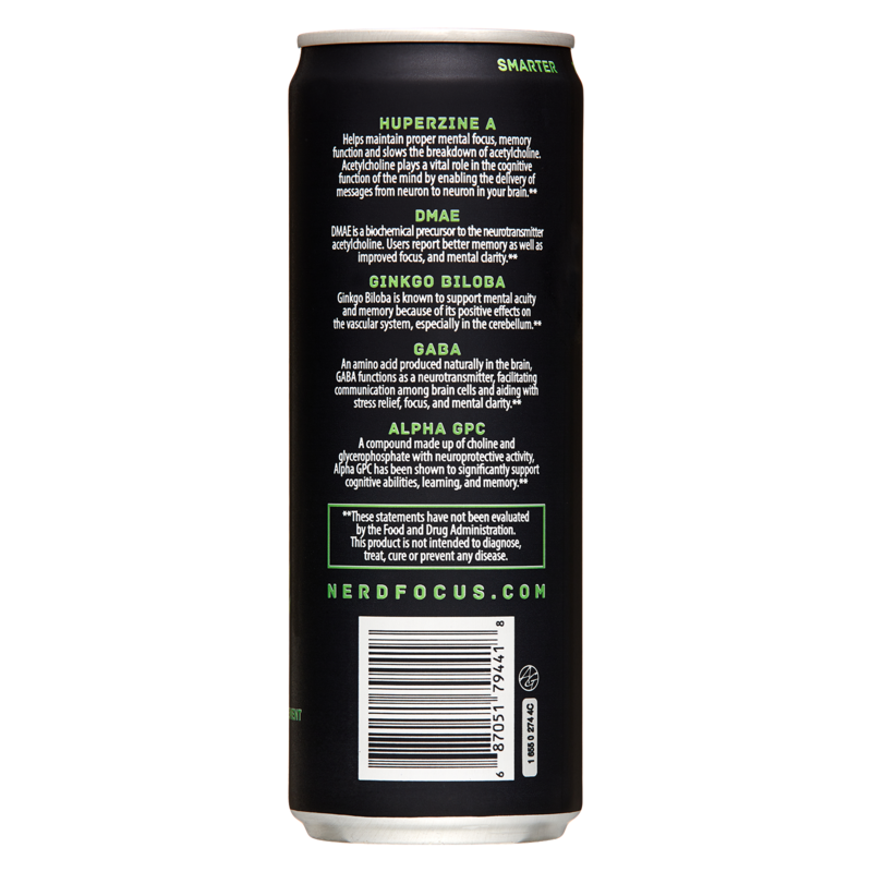 Nerd Focus Original 12oz : Drinks fast delivery by App or Online