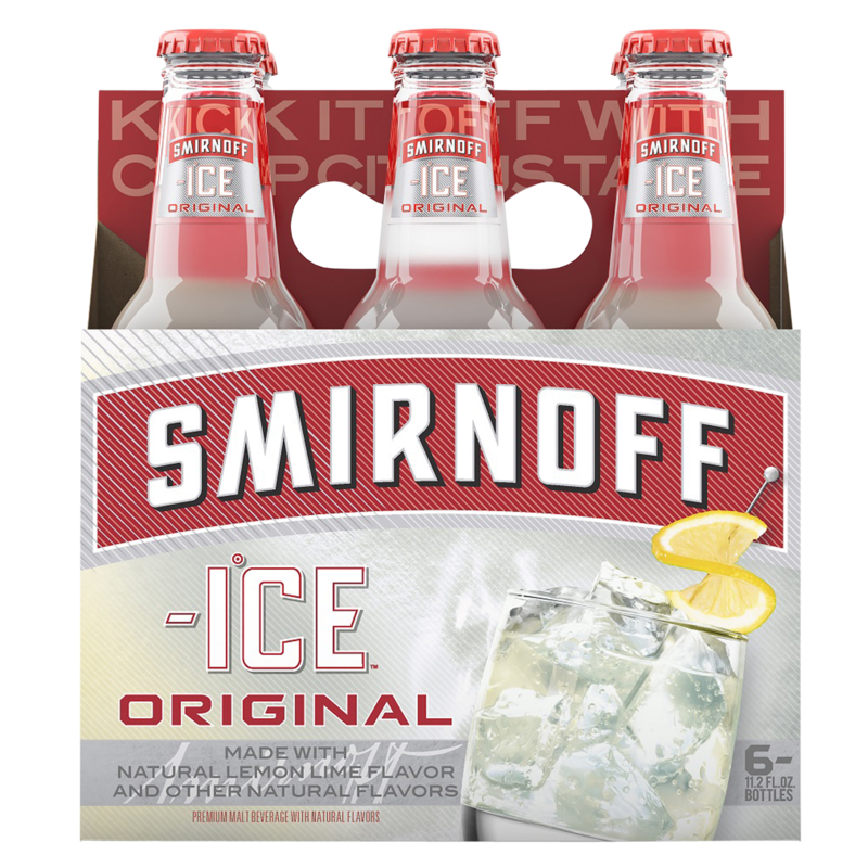 Smirnoff Ice Original 6pk 11.2oz Btl 4.5% ABV : Alcohol fast delivery ...