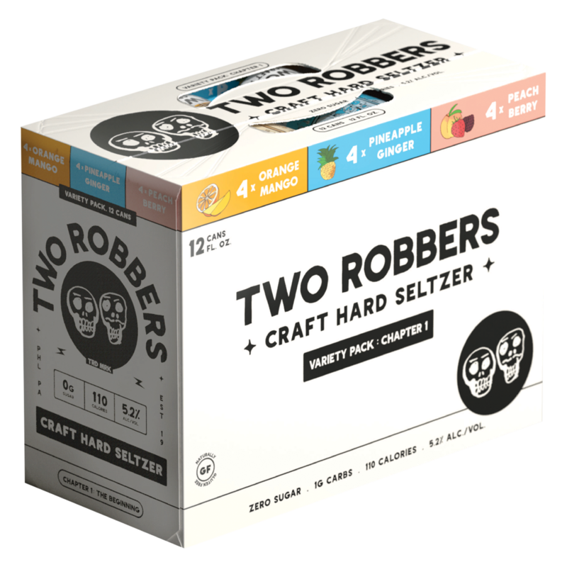 Two Robbers Variety Seltzer - Chapter 1 12pk 12oz Can 5.2% ABV ...