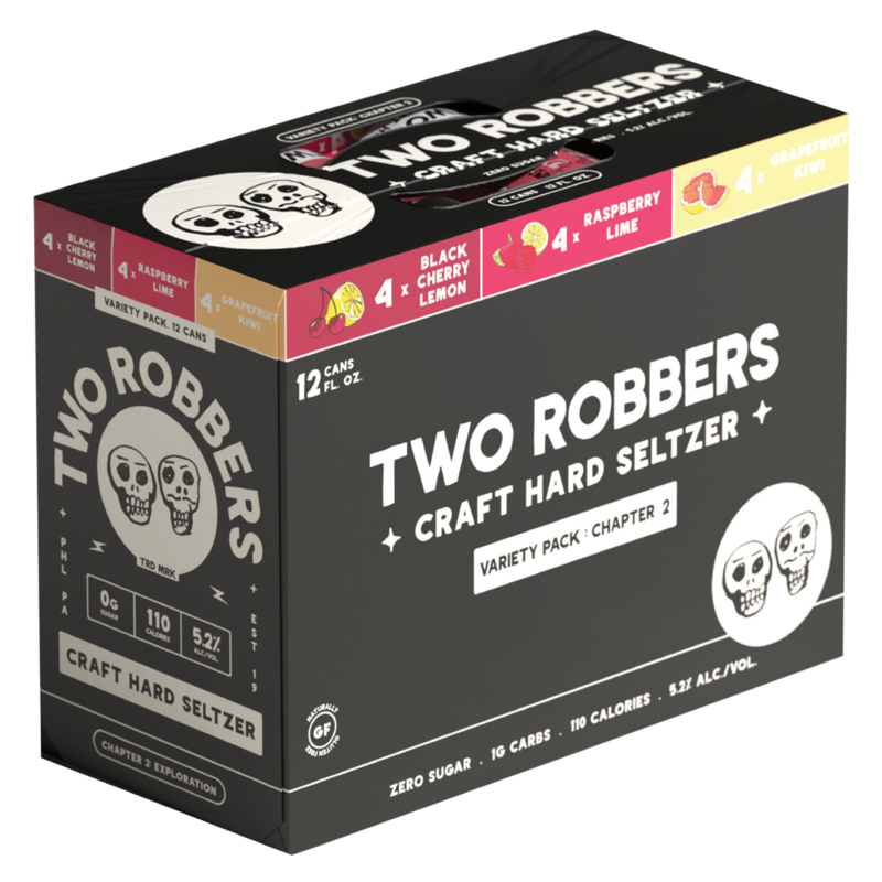 Two Robbers Variety Seltzer - Chapter 2 12pk 12oz Can 5.2% ABV ...