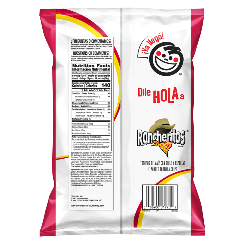 Doritos Rancheritos 7.625oz : Snacks fast delivery by App or Online