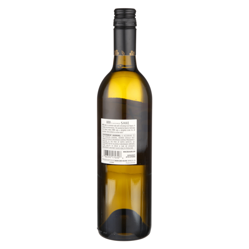 Hana Sake Lychee 750ml : Alcohol fast delivery by App or Online