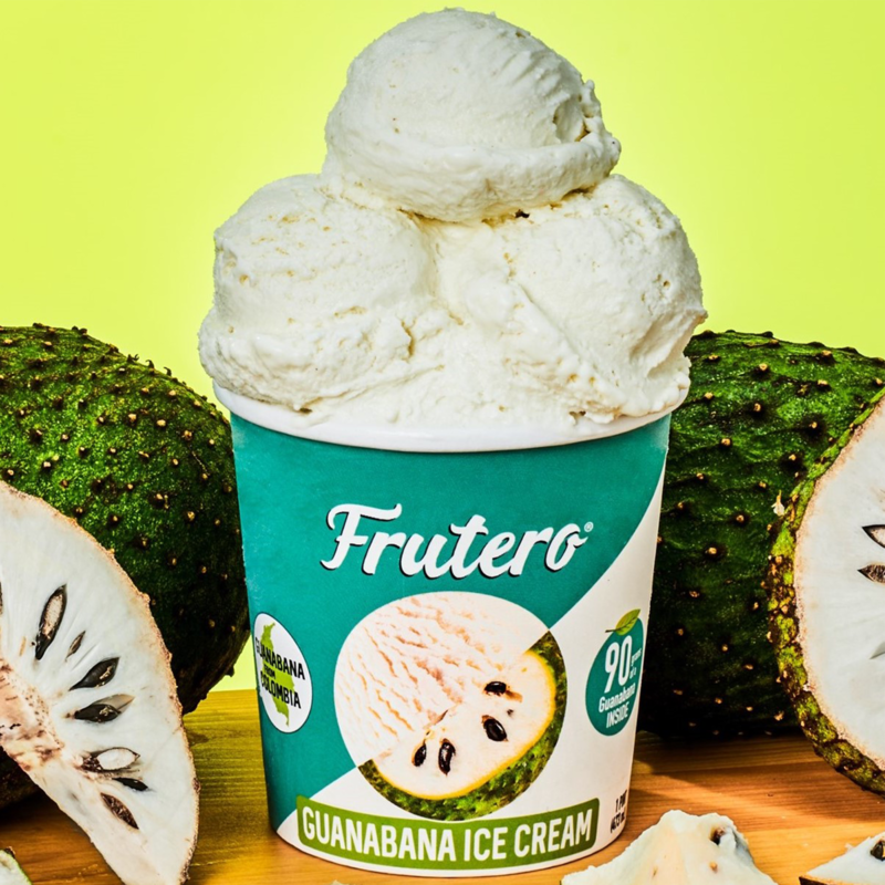 Frutero Guanabana Ice Cream Pint 16oz : Ice Cream fast delivery by App ...