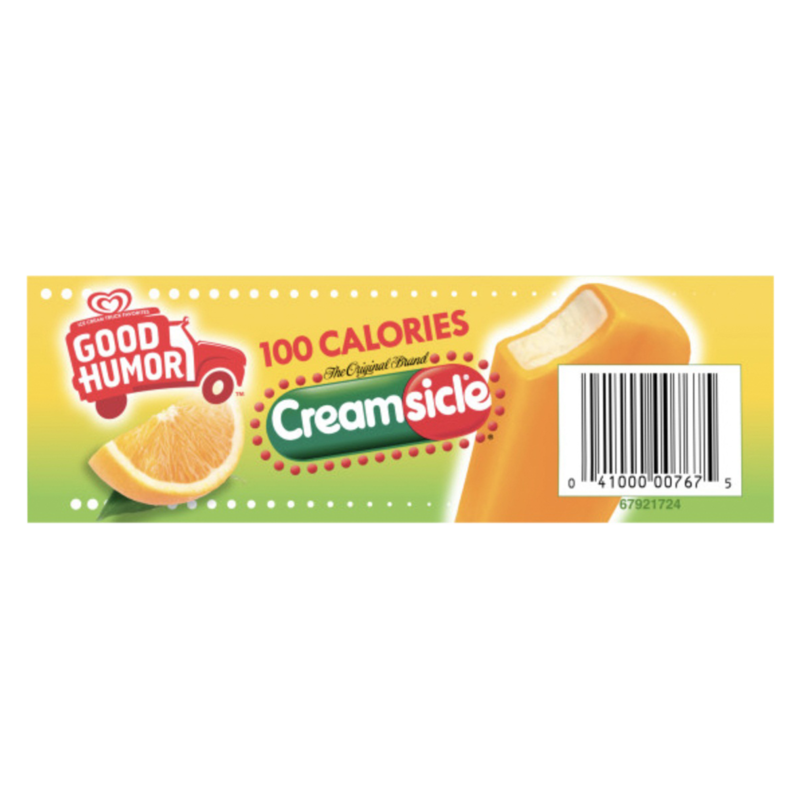 Good Humor Original Creamsicle Ice Cream Bars 6ct 16.5oz : Ice Cream ...