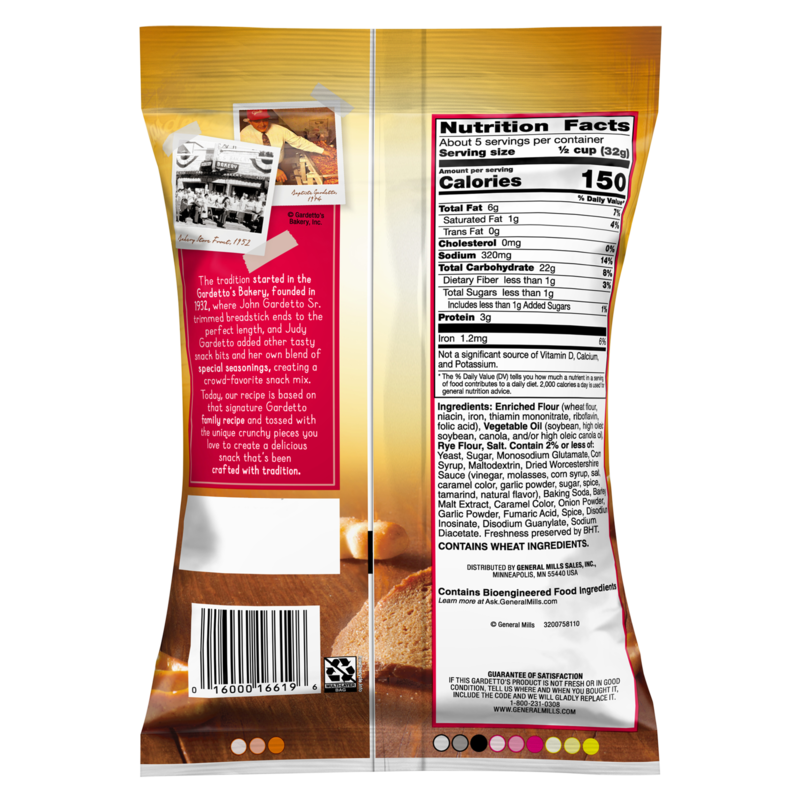 Gardetto's Original Snack Mix 5.5oz : Snacks fast delivery by App or Online