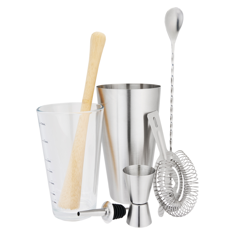 True 7-Piece Barware Set : Home & Office fast delivery by App or Online