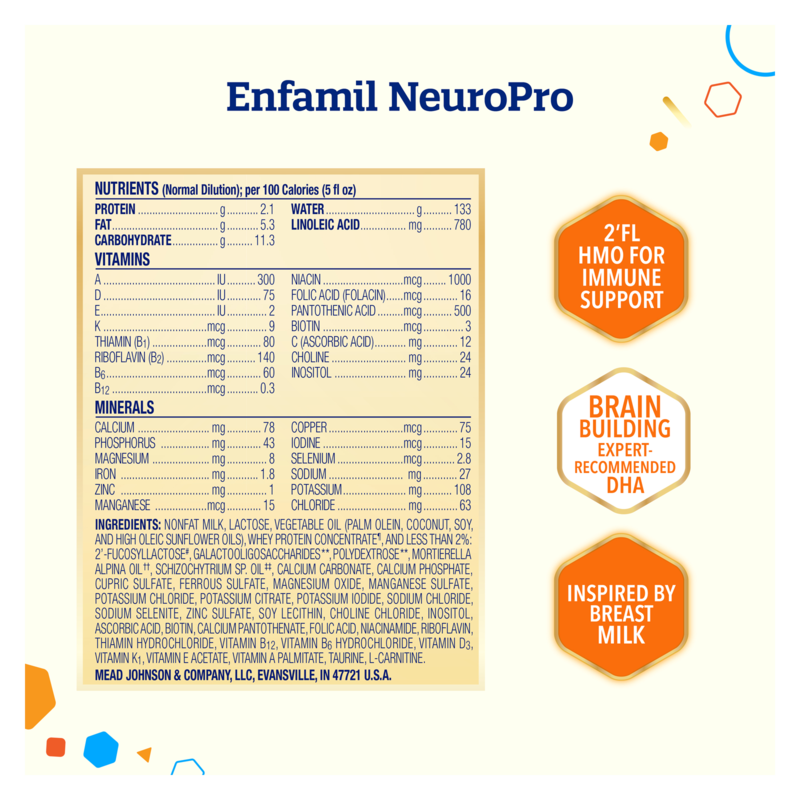 Enfamil NeuroPro Infant Formula Powder 20.7oz : Baby fast delivery by ...