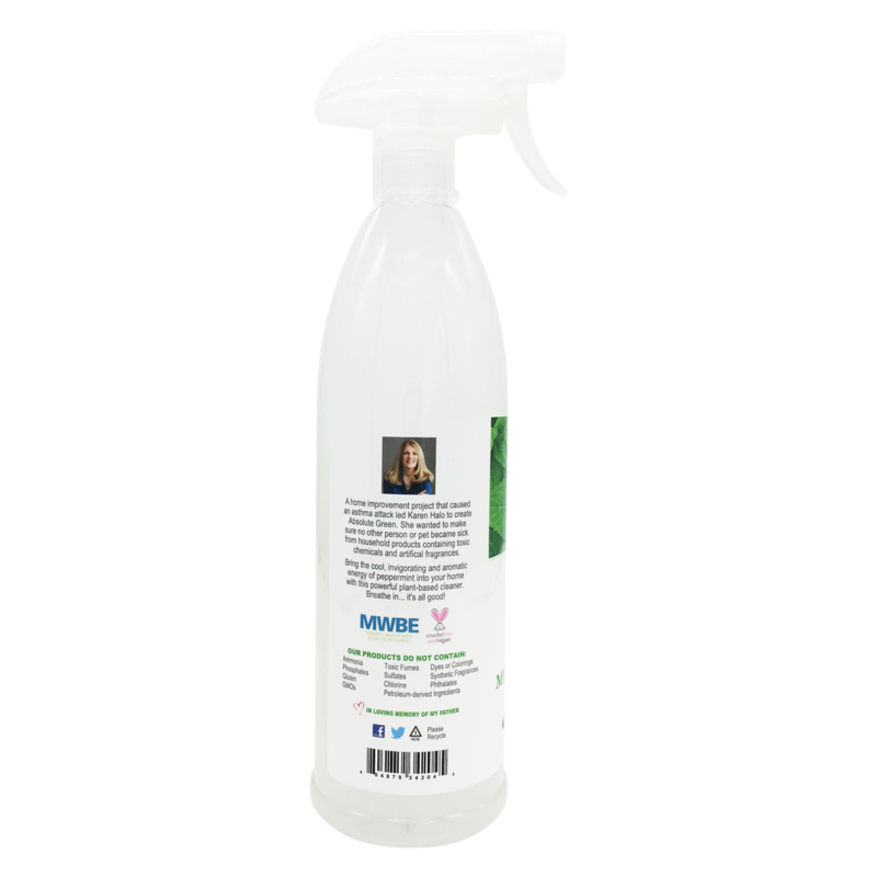 Absolute Green Peppermint Multi-Purpose Cleaner 25oz : Cleaning fast ...