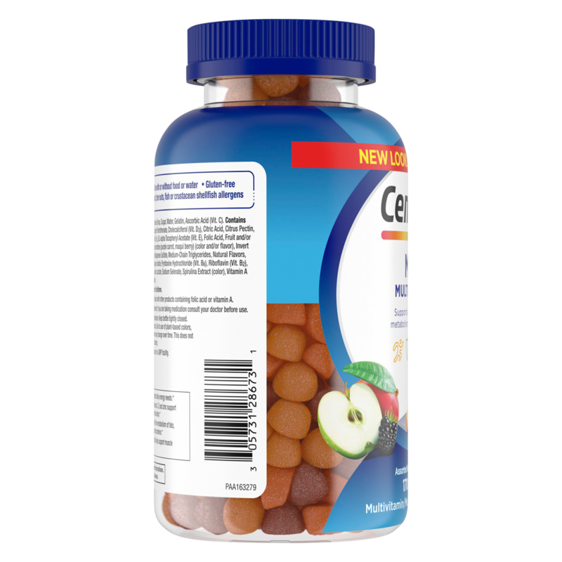 Centrum Men's MultiGummies 170ct : Health fast delivery by App or Online