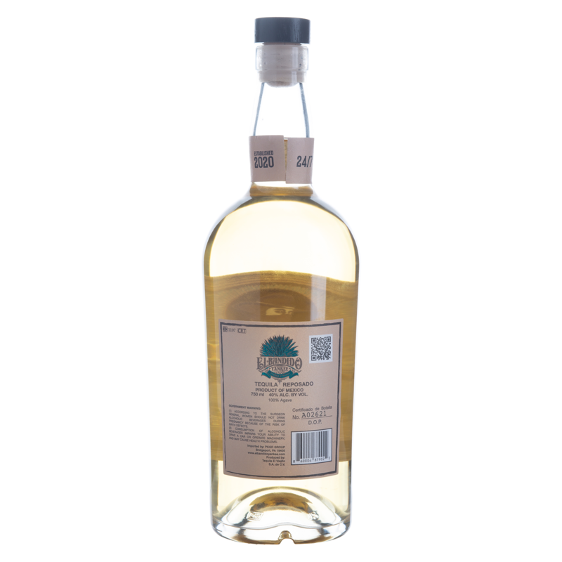 El Bandido Yankee Tequila Reposado 750ml (80 Proof) : Alcohol fast ...