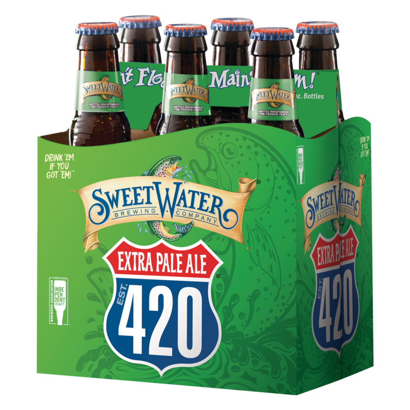 SweetWater 420 Pale Ale 6pk 12oz Btl 5.7% ABV : Alcohol fast delivery ...