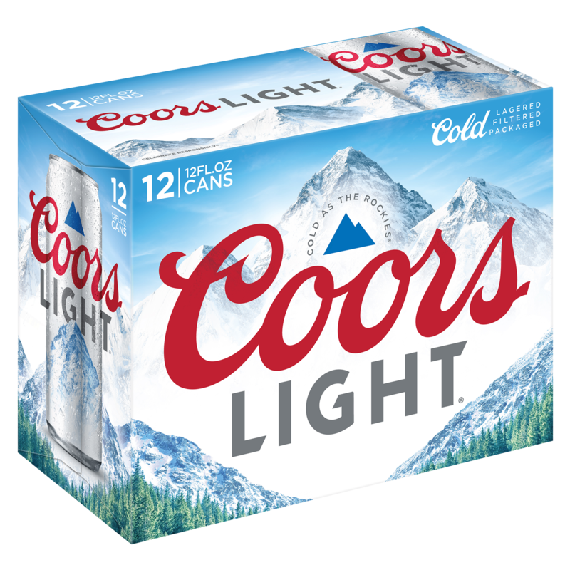 Coors Light 12pk 12oz Can 4.2% ABV : Alcohol fast delivery by App or Online