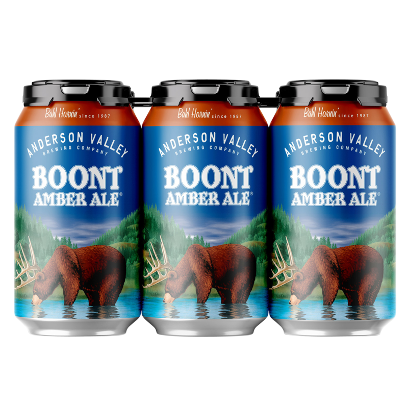 Anderson Valley Brewing Company Boont Amber 6pk 12oz Can 5.8% ABV ...