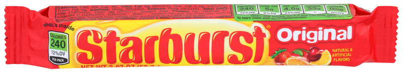 Starburst Original 2.07oz : Snacks fast delivery by App or Online