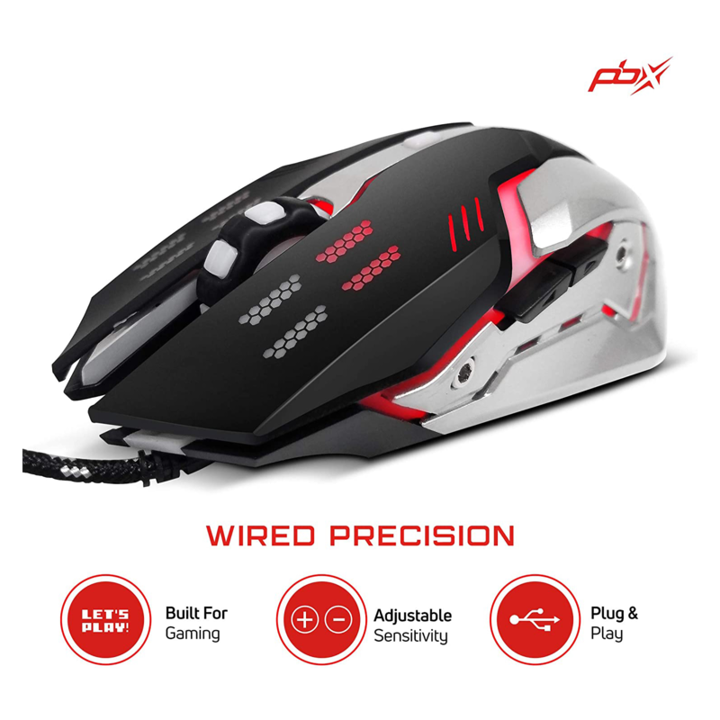 PBGA12 Gladiator Wired Gaming Mouse : Home & Office fast delivery by ...