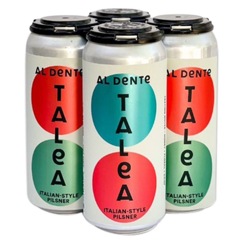 Talea Al Dente Italian Style Pilsner 4pk 16oz Can 5.0% ABV : Alcohol ...