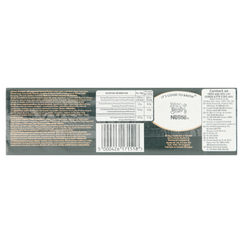 After Eight Dark Mint Chocolate, 300g : Snacks fast delivery by App or ...