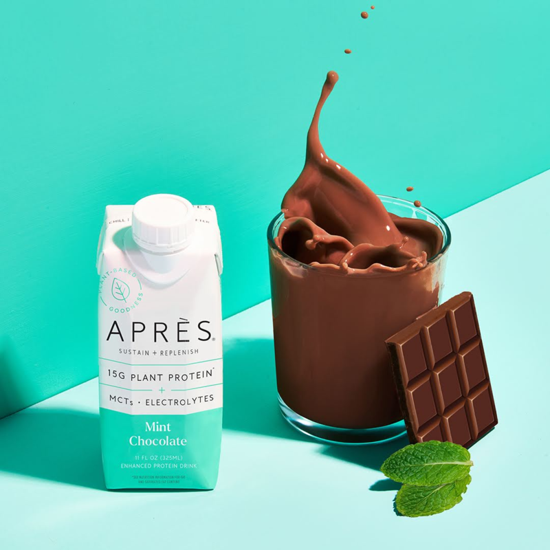 Aprés Mint Chocolate Plant-Based Protein Shake 11oz Btl : Drinks fast ...