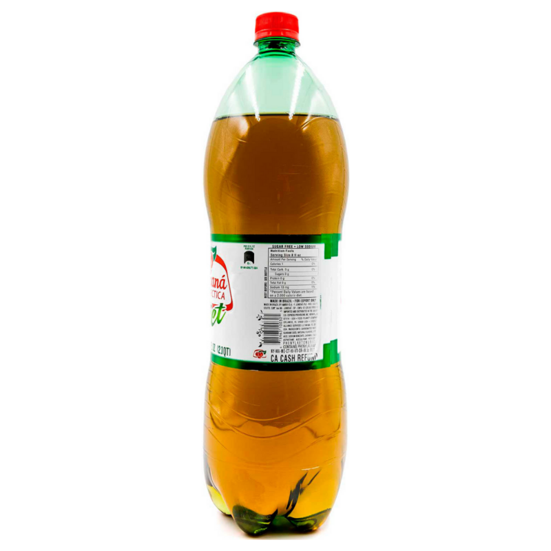 Guaraná Antarctica, The Brazilian Original Guaraná Soda, Diet, 2 Liter ...