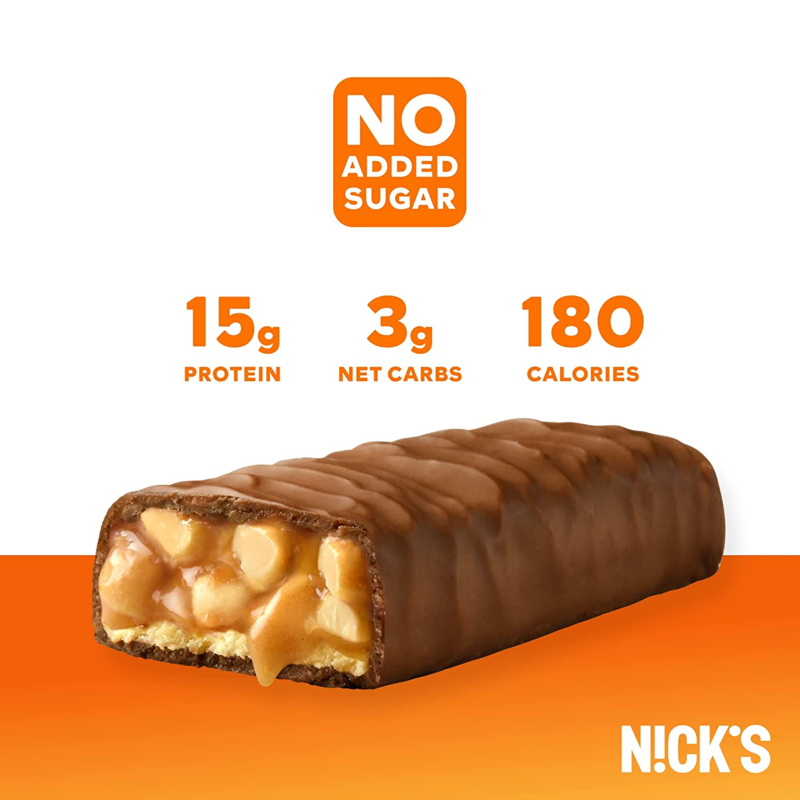 Nicks Choklad Peanöt Keto Snack Bar 176oz Snacks Fast Delivery By App Or Online