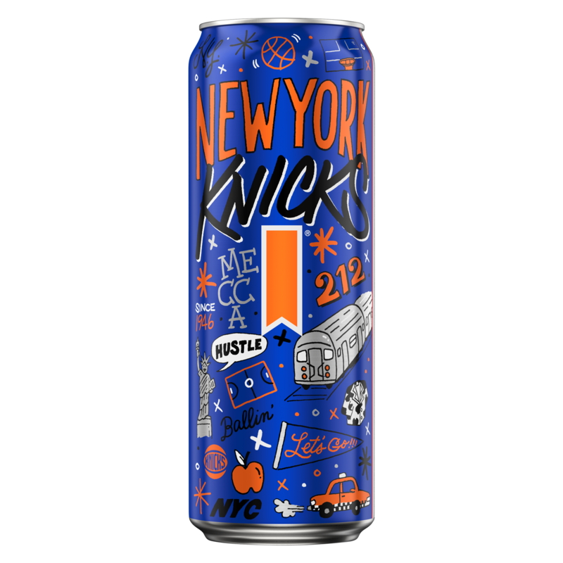 Michelob Ultra New York Knicks 3pk 25oz Custom Cans 4.2% ABV : Alcohol ...
