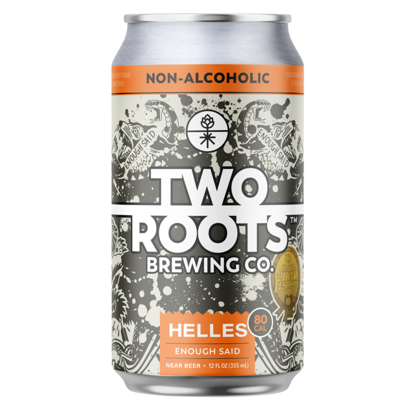 Two Roots Brewing Enough Said Helles Non-Alcoholic 6pk 12oz Can ...