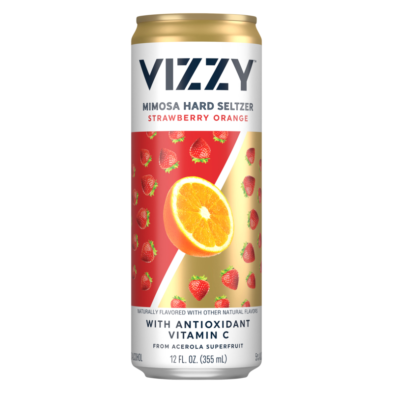 Vizzy Mimosa Hard Seltzer Variety Pack 12pk 12oz Can 5.0% ABV : Alcohol ...