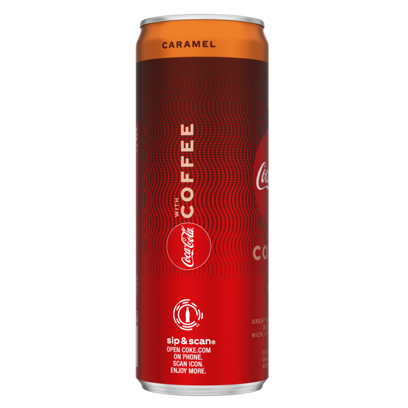 Coca-Cola with Coffee Caramel 12oz Can : Drinks fast delivery by App or ...